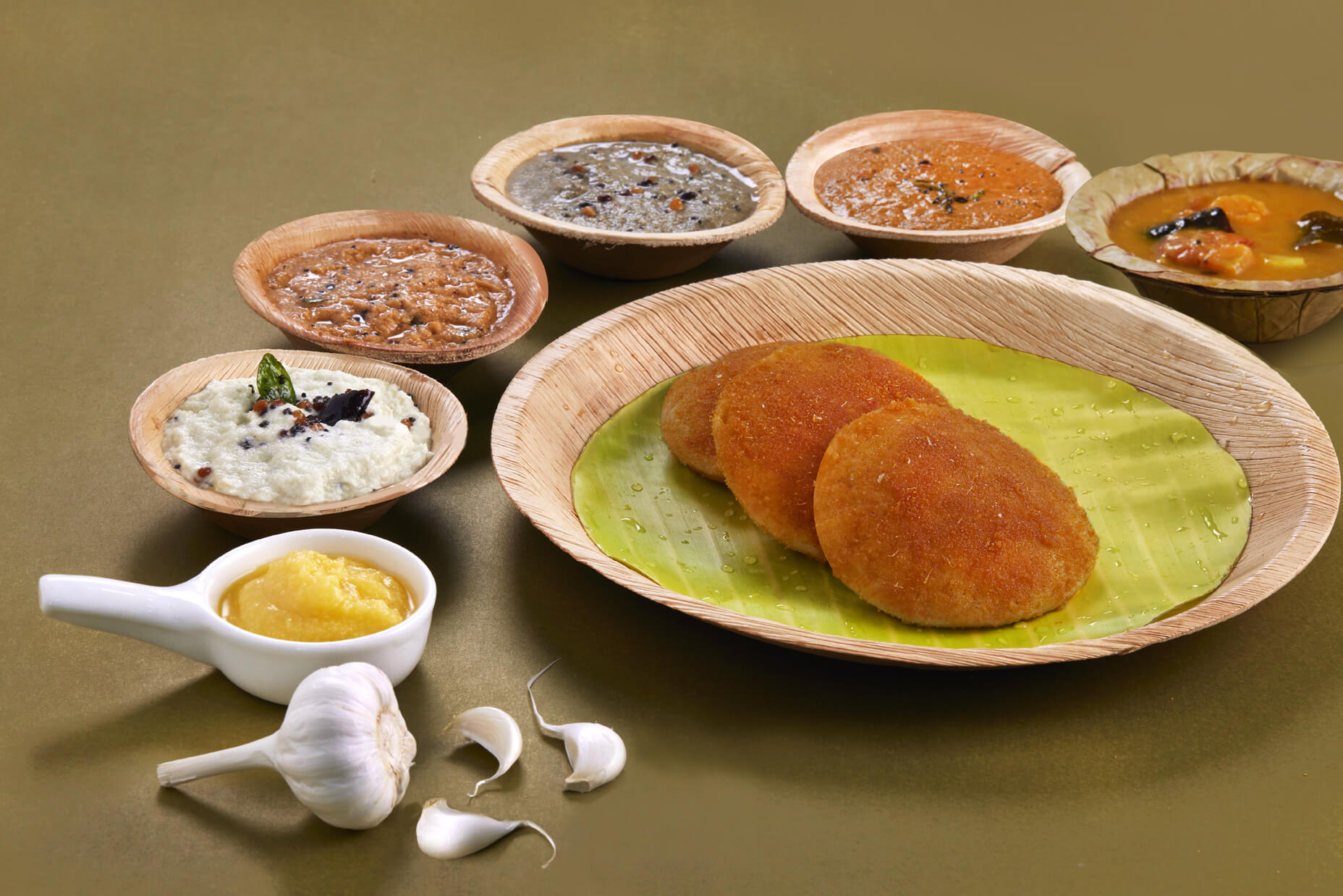 Ghee Podi Idli (2 pcs) - Murugan Idli Shop Adelaide