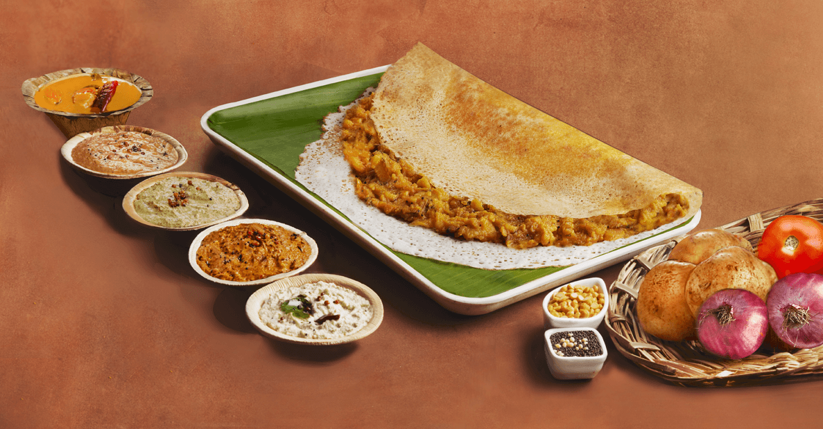 Ghee Masala Dosai - Murugan Idli Shop Adelaide